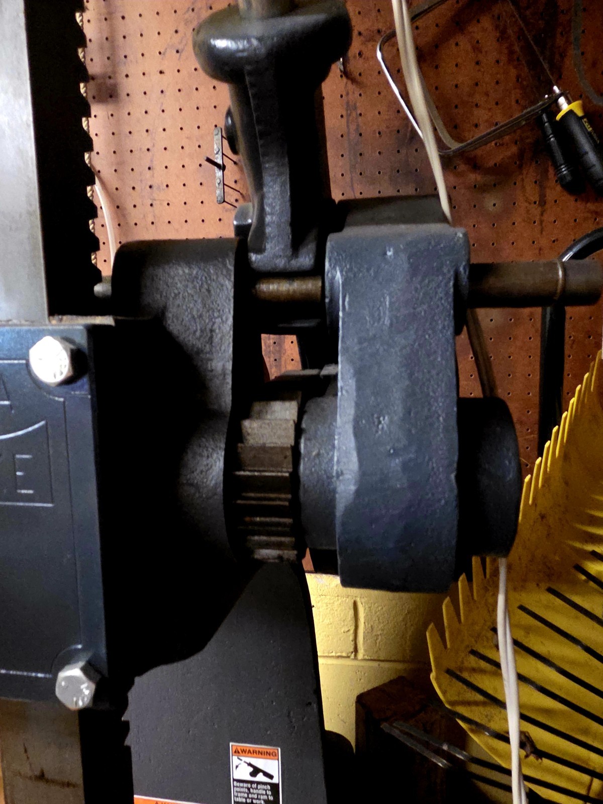 DAKE MODEL 2B 6 TON Compound Leverage Ratcheting ARBOR PRESS rarely ...