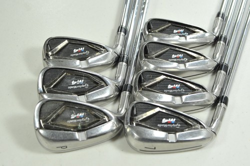LEFT HANDED TaylorMade M4 4-PW Iron Set Stiff Flex XP 100 S300 Steel ...