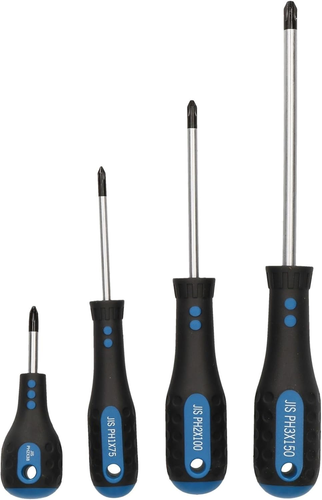 JIS Screwdriver Set JISPH1 PH2 PH3 4Pc Set for Japanese Standard Screws ...