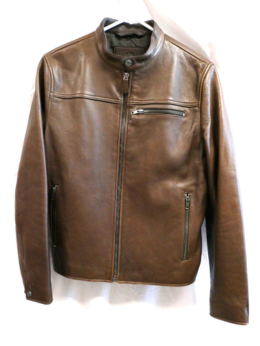 Coach New York Men's Motorcycle Leather Jacket, size S | eBay