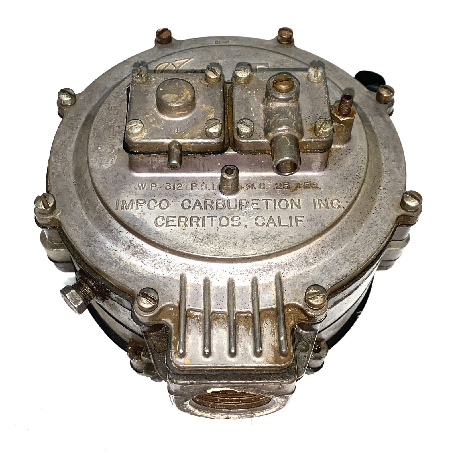 Vintage Propane IMPCO Model E Carburetion Converter Regulator Vaporizer ...