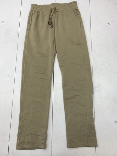 Real Essentials Mens Tan Sweatpants | eBay