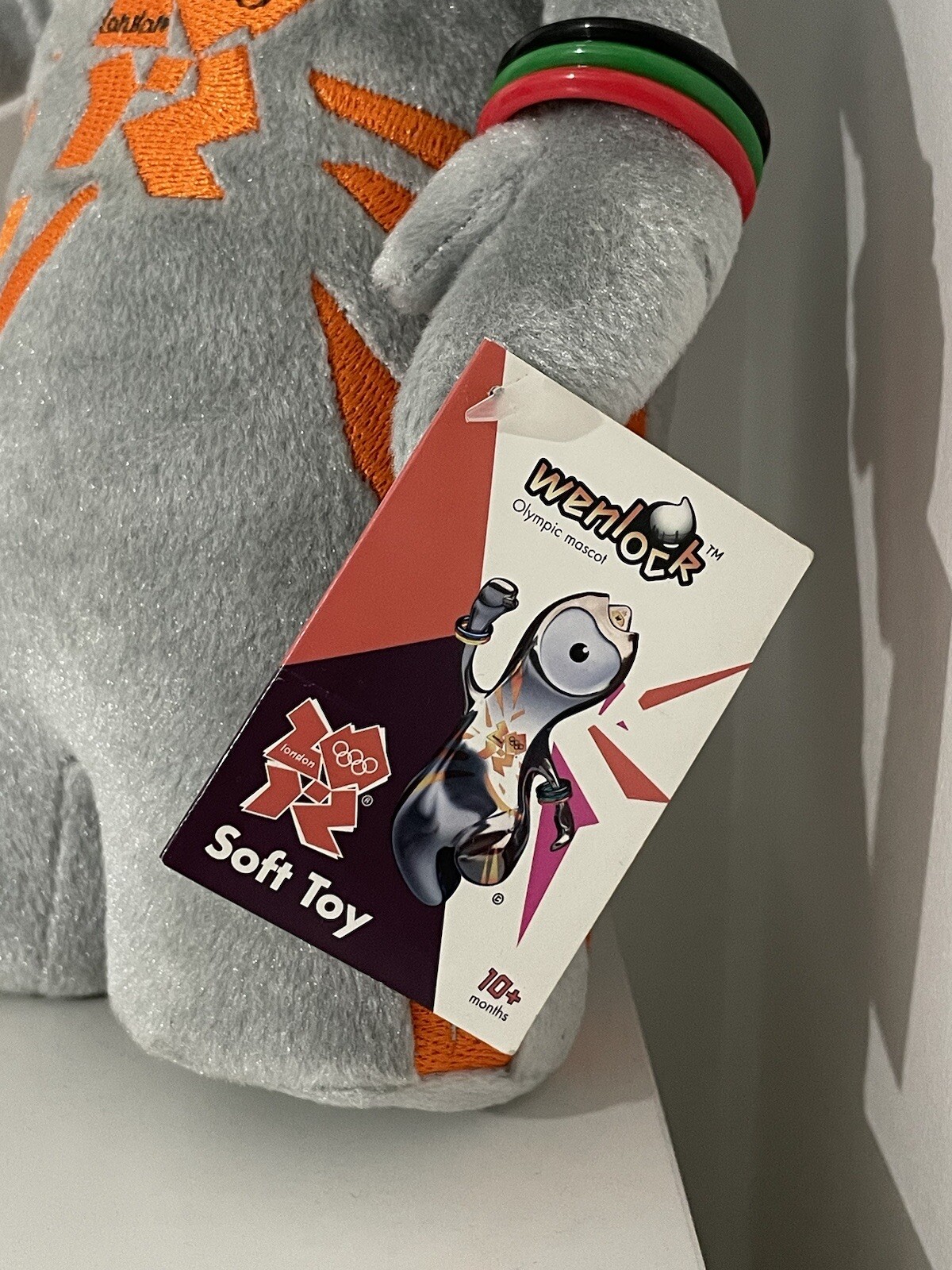 London Olympic Games 2012 Wenlock Plush / Cuddly Toy Teddy Mascot Soft ...