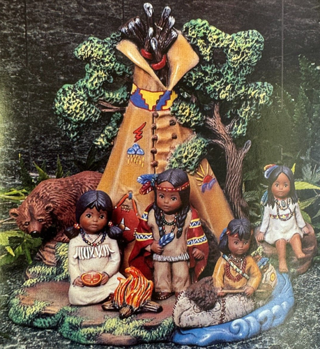 VINTAGE KIMPLE CERAMIC MOLD #2556/2557/2558/2559/2560/2561 INDIAN VILLAGE | eBay