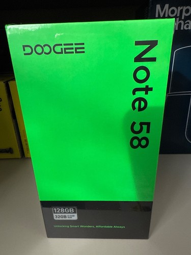 🔥🔥 DOOGEE NOTE 58 STARRY BLACK 2025 UK STOCK BRAND NEW SEALED 🔥🔥 | eBay