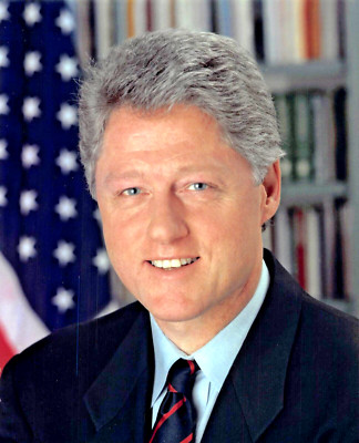 William Jefferson (Bill) Clinton 42nd US President 8x10 Photo #1 | eBay
