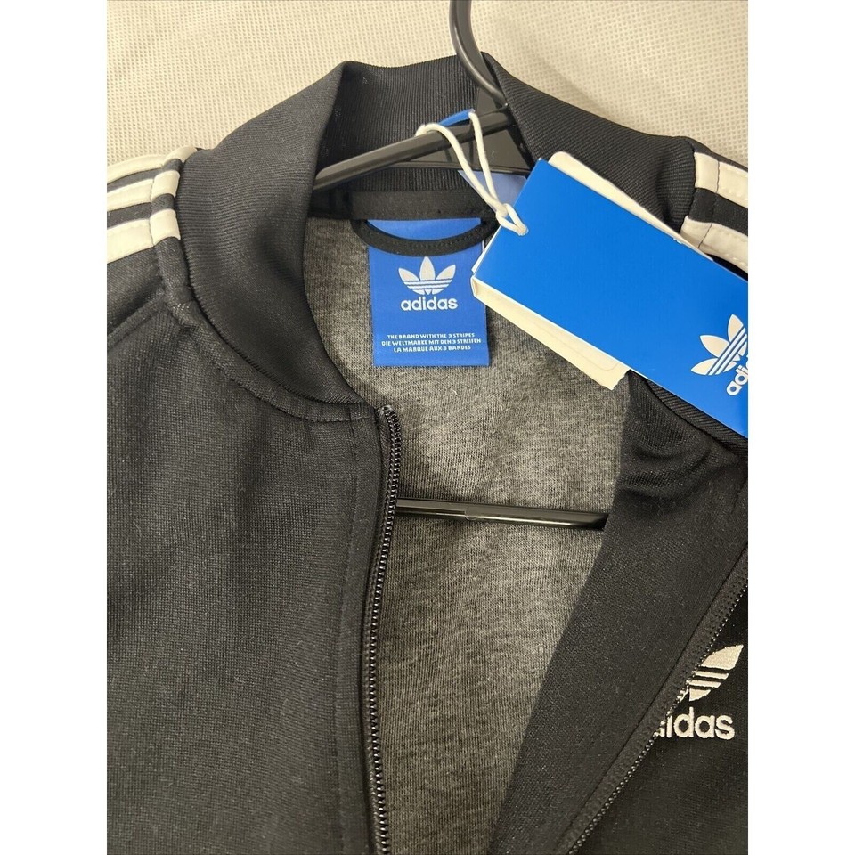 NEW NWT adidas Originals Superstar Track Jacket Black Vtg 70s #BK5921 ...