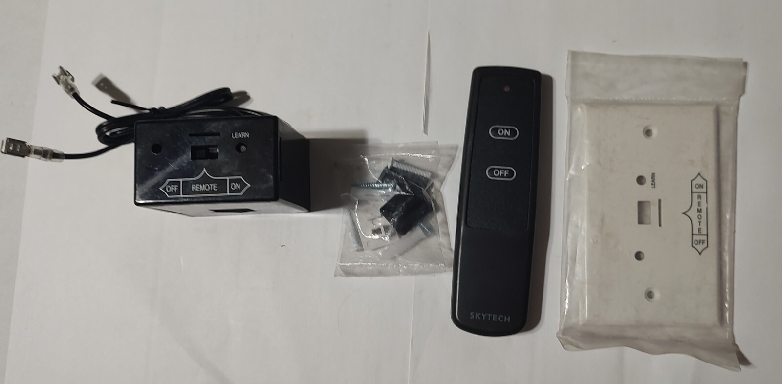 SkyTech 1001-A On/Off Remote Control Transmitter Receiver Fireplace Kit ...