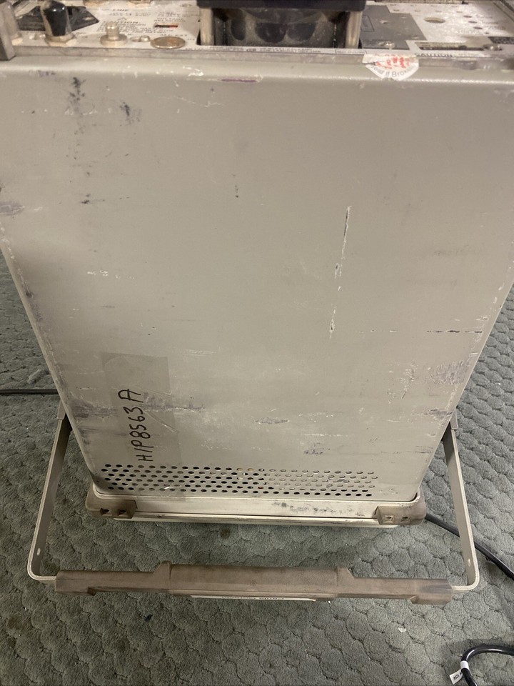 Hewlett Packard HP 8563A Spectrum Analyzer 9 kHz-22 GHz | eBay