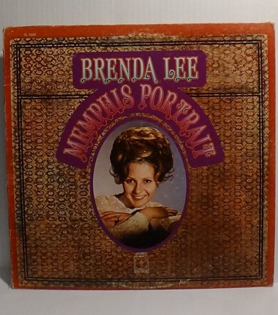 Brenda Lee Memphis Portrait 12" Vinyl Record Album LP 1970 Decca DL ...