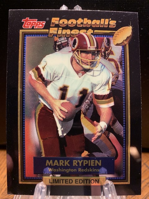 1992 Topps Football's Finest - #25 Mark Rypien for sale online | eBay