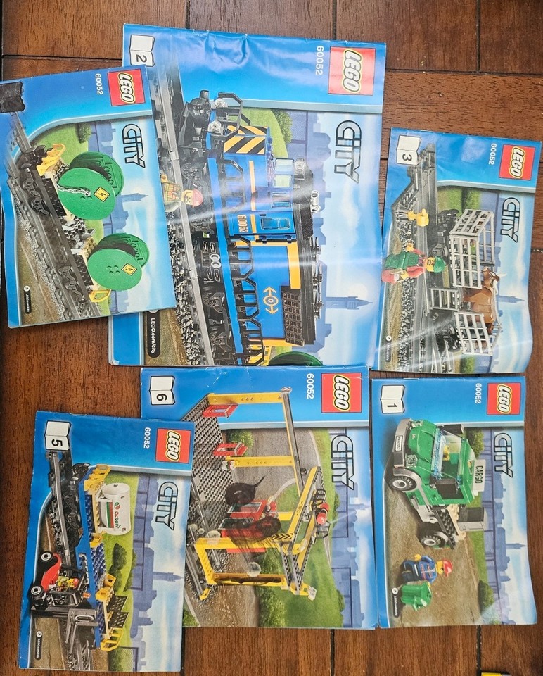 LEGO CITY: Freight Train (60052) USED. 100% Complete Includes BOX ...