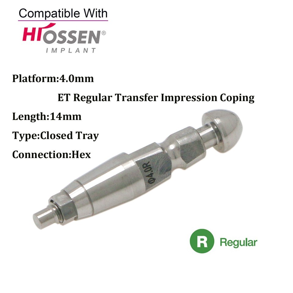 US Dental Transfer Impression Coping Open Closed Tray For Osstem ...