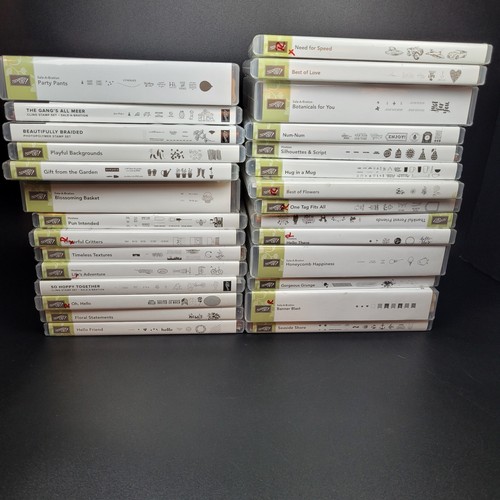 Stampin Up Stamp Set Mixed Lot Of 28 Sets. | eBay