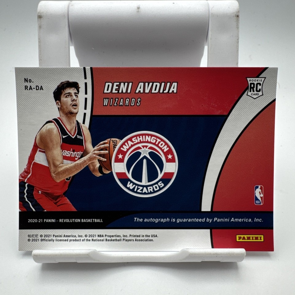 🔥2020-21 Panini Revolution Deni Avdija Rookie RC Auto #RA-DA🔥 | eBay