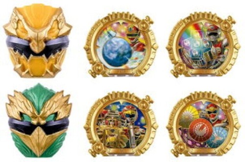 Power Rangers No.1 Sentai Gozyuger GP Sentai Ring 02 Complete 6 Set JP ...