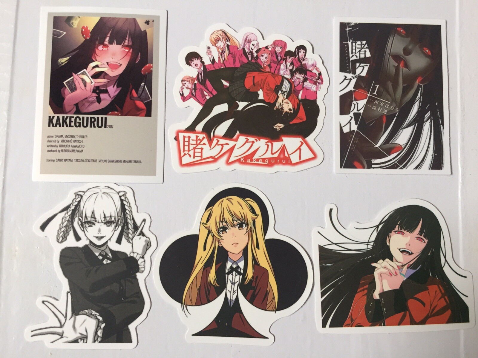 Anime Stickers As Pictured Kakegurui Stickers. | eBay