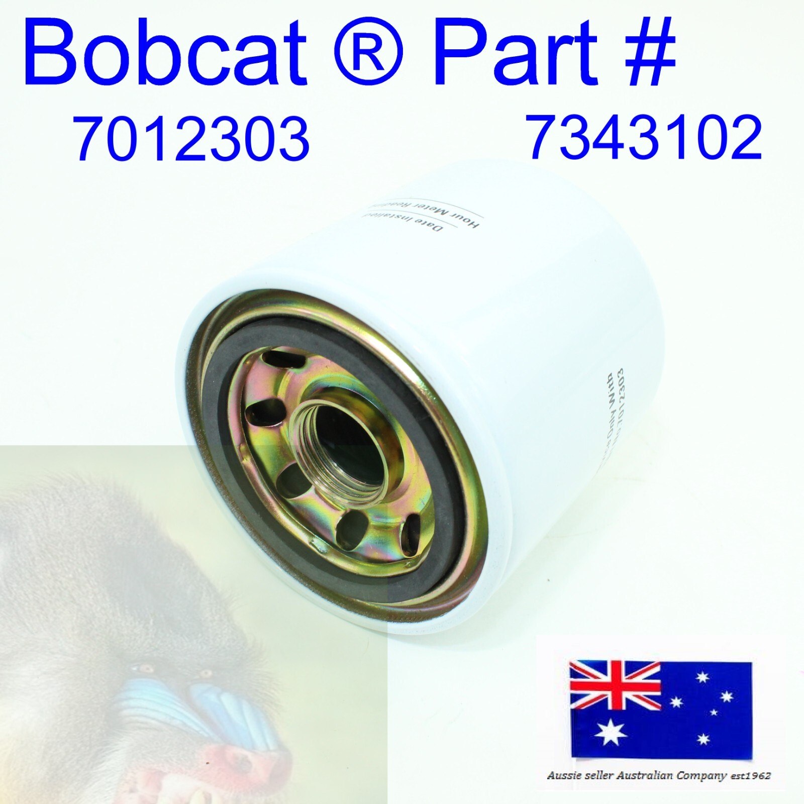 fits Bobcat Engine Oil Filter 7012303 7343102 T86 T870 L65 L75 L85 5600 ...