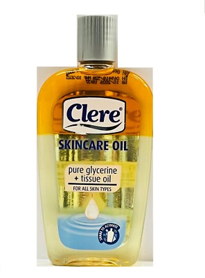 CLERE-SKINCARE OIL-PURE GLYCERINE +TISSUE OIL-FOR ALL SKIN TYPE-NON ...