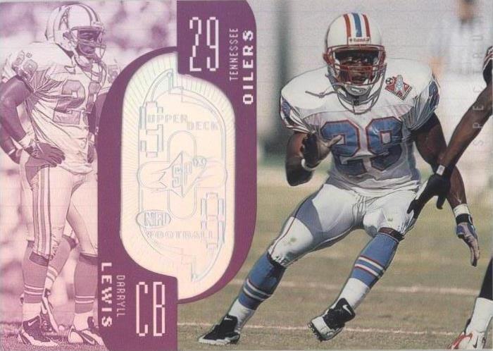 1998 Upper Deck SPx Finite - Darryll Lewis #87 Spectrum /1900 for sale ...