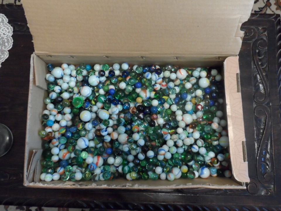 Large Lot Of Vintage Marbles Most in Great Condition 1000 Pec. Plus ! 6 ...