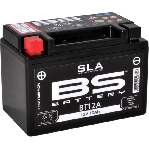 BATTERIA BS SLA PRECARICATA 12V 10,5AH BT12A MOTO GIA' ATTIVATA | eBay