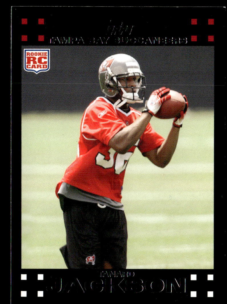 Tanard Jackson 2007 Topps Rookie Card #379 Tampa Bay Buccaneers | eBay