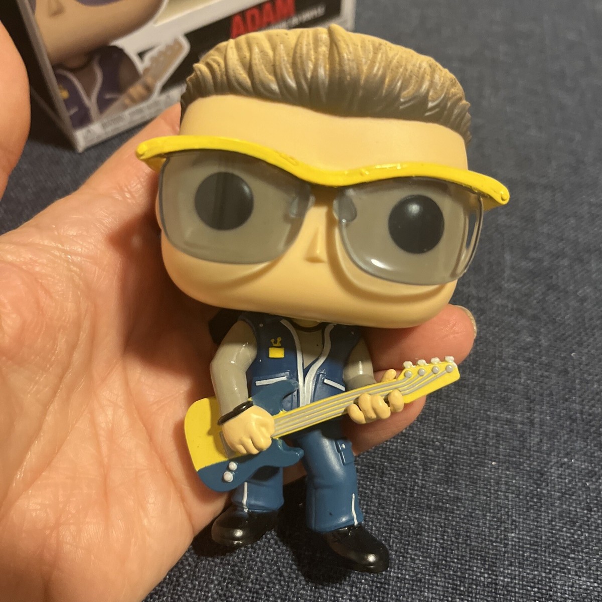 Funko Pop! Rocks Adam Clayton U2 Vinyl figure ZooTV Music Funko Pop! Rocks Adam Clayton U2 Vinyl figure ZooTV Music