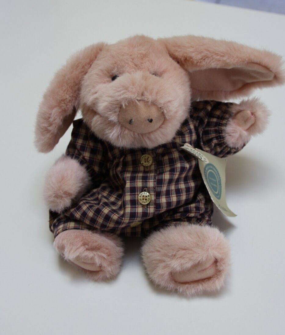 The Boyds Collection Primrose, 11" Pink Pig w/ Floppy Ears | eBay