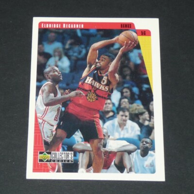 ELDRIDGE RECASNER ATLANTA HAWKS 1997-1998 NBA BASKETBALL UPPER DECK ...