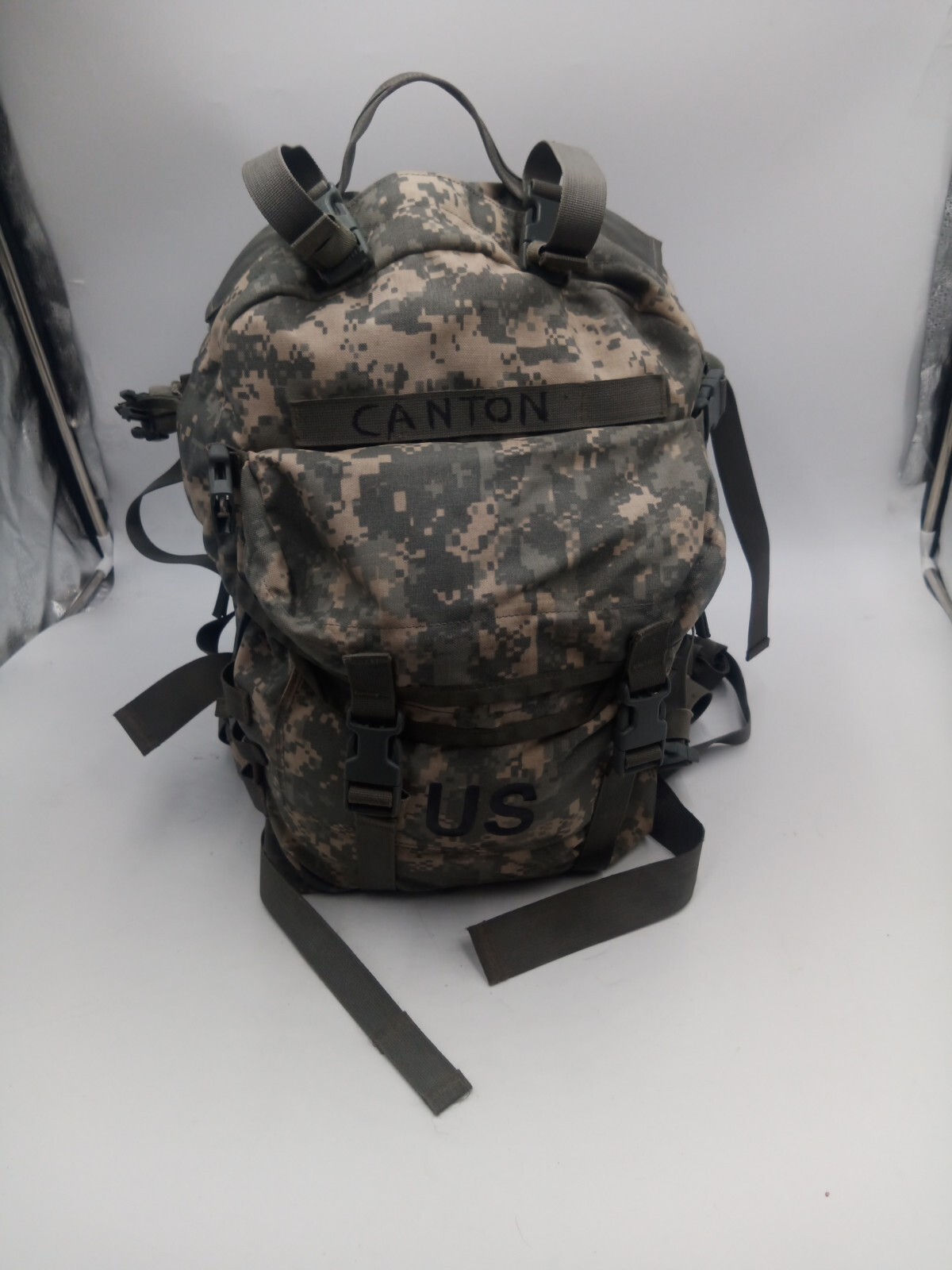 US MILITARY ARMY ACU UCP MOLLE II PATROL ASSAULT PACK 3-DAY MISSION ...