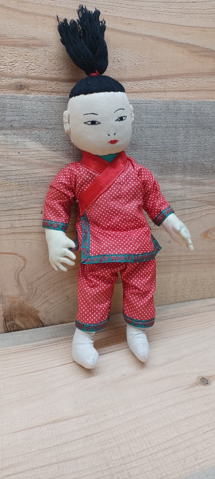Vintage Ada Lum Cloth Japanese Chinese Boy Di Di Rag Doll 13in Long | eBay