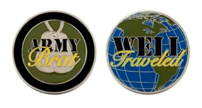 Army Brat Well Traveled Coin | eBay