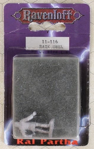 Ral Partha 11-116 AD&D 2nd ed RATK UBEL zombie thief Mini RAVENLOFT OOP ...