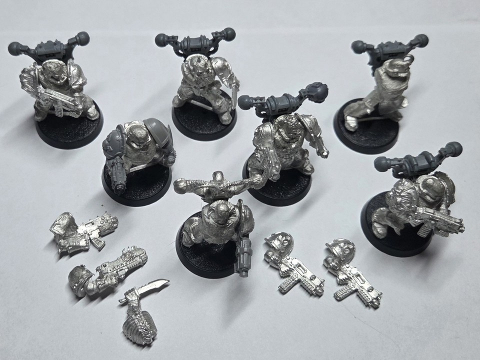 Warhammer 40K - Death Guard Plague Marines - Metal - With Box | eBay