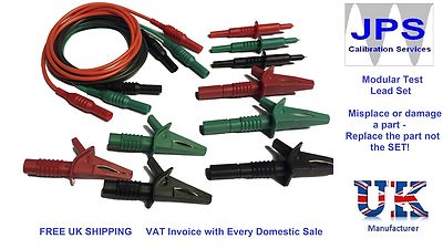 Megger MFT 1552 MFT1552 Test Leads Probes Crocodile Clips f | eBay UK