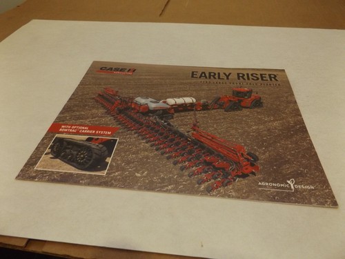 CASE-IH EARLY RISER 2160 LARGE FRONT FOLD PLANTER, LIT. # CIH01241701 ...