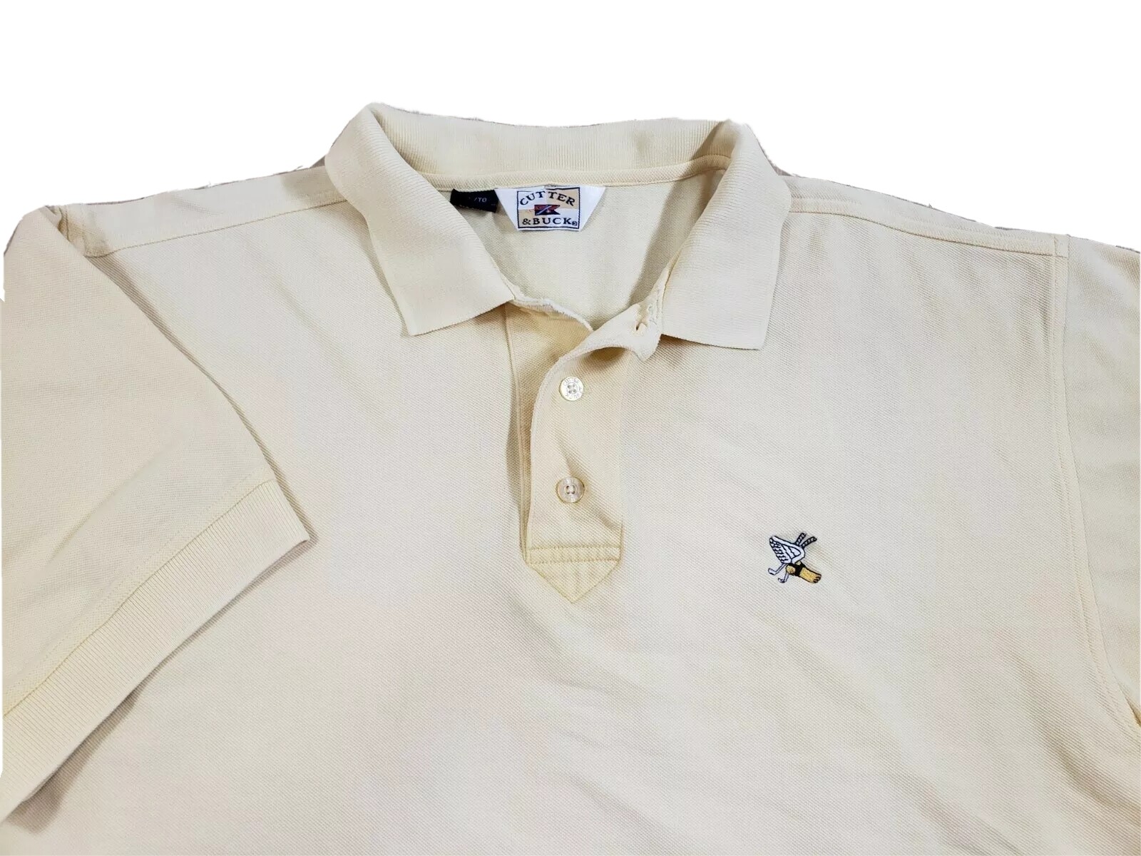 Winged Foot Golf Club Member Logo Polo Shirt XL Yello… - Gem