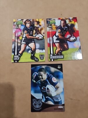 NRL New Zealand Warriors Trading Cards Various Free Post | eBay Australia