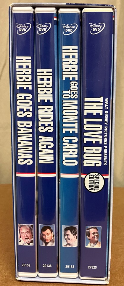 The Love Bug: the Complete 4-film Herbie Collection. (DVD set) | eBay