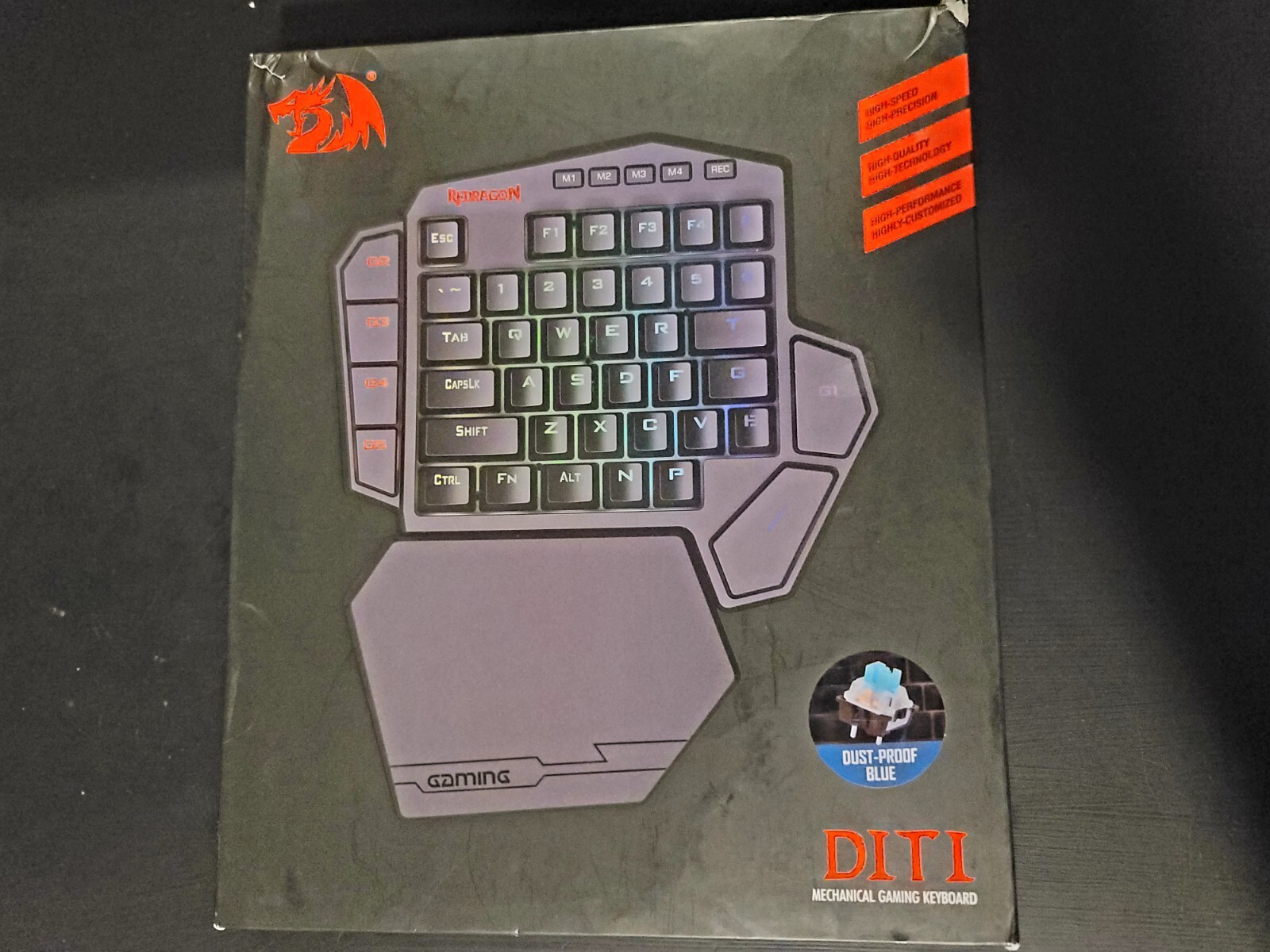 Redragon K556 RGB Mechanical Gaming Keyboard - Black for sale online | eBay