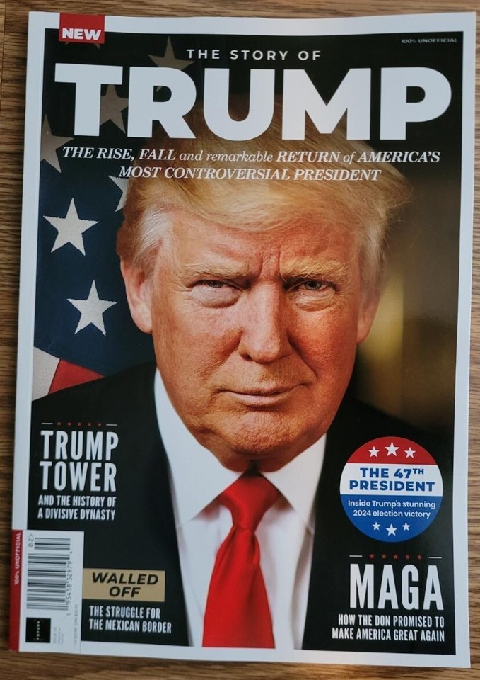 2024-25 DONALD TRUMP lot 11 magazines TIME ATTACK ON PERSON OF YEAR ...