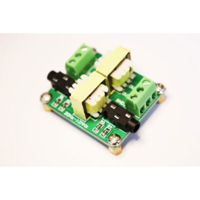 HQ138 20Hz ~ 2MHz Dual-CH Signal Isolation Module for Audio and Signal ...