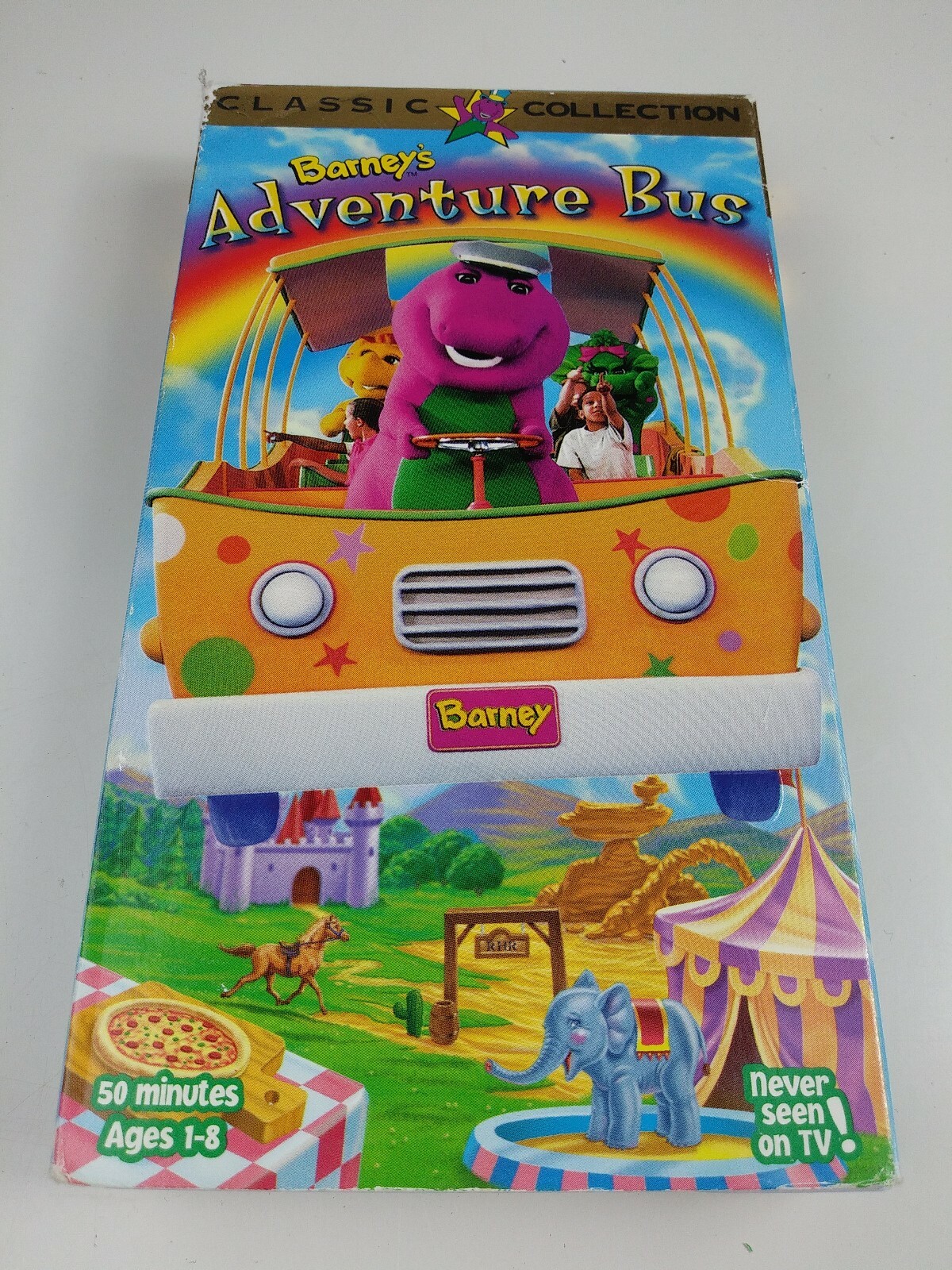 VHS Barney - Barneys Adventure Bus (VHS, 1997) 45986020208 | eBay