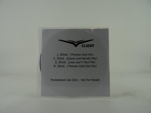 CLIENT DRIVE (A3) 4 Track Promo CD Single White Sleeve HYPERACTIVE | eBay