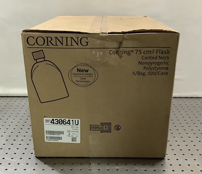Corning 75 cm² U Shape cell Culture Flask Canted Neck 430641U | eBay