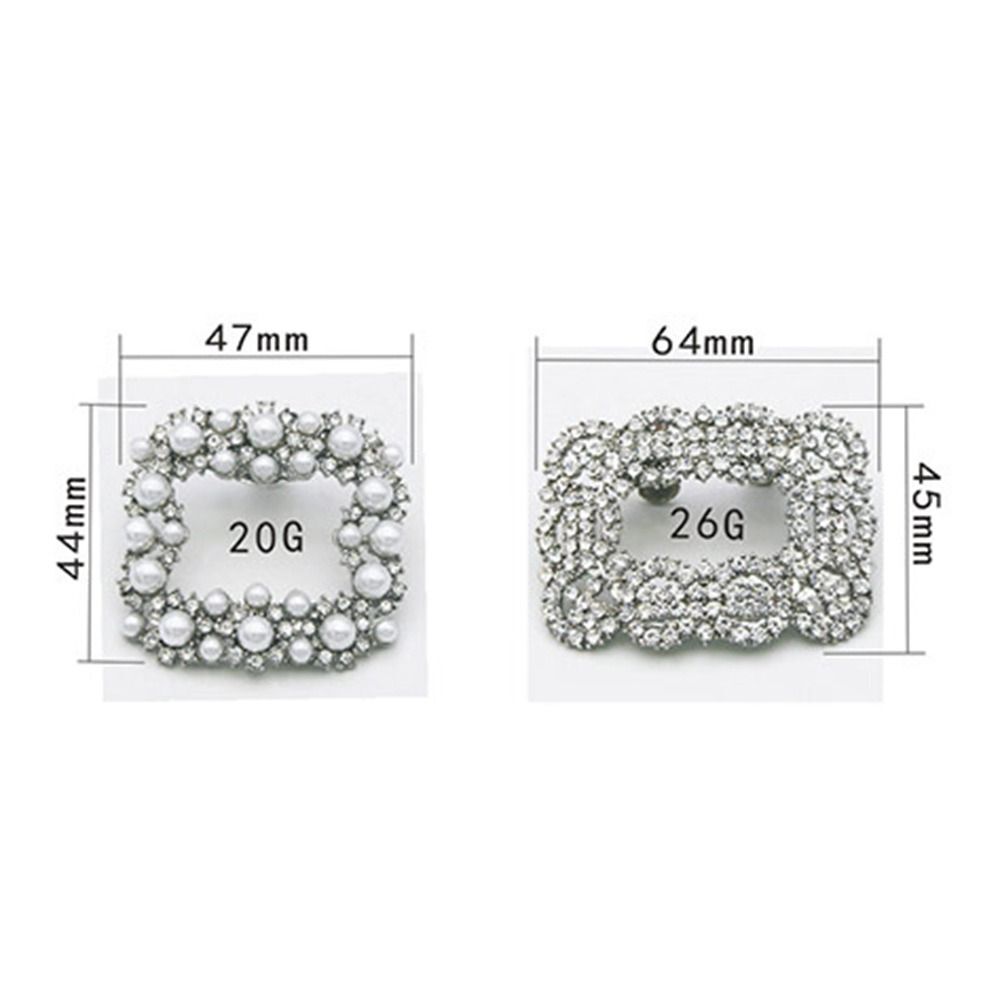 Clamp Rhinestone Pearl Shoe Clip Charm Buckle Charm Buckle Women | eBay
