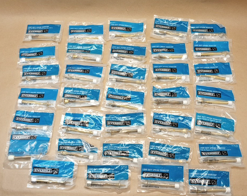 Lot Of 34 Everbilt Light Duty Spring Door Stop Bright Brass Finish 245 ...