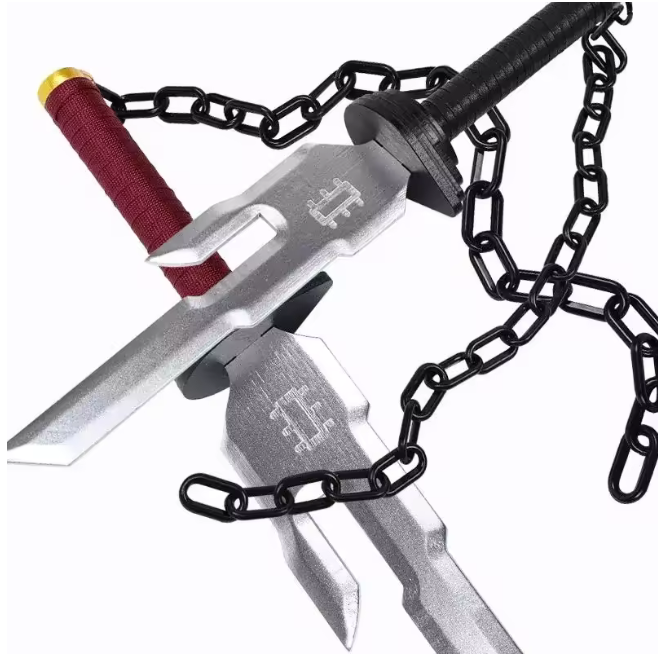 18" Toji Fushiguro Weapon Inverted Spear Of Heaven Prop Jujutsu Kaisen ...