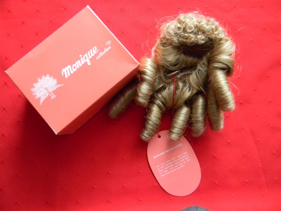 Monique Collection Doll Wig, Annette, 8"-9" Blonde, NOS | eBay